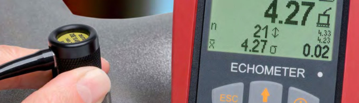 Wanddickenmessgerät ECHOMETER 1076 Data - KARL DEUTSCH Zerstörungsfreie Werkstoffprüfung