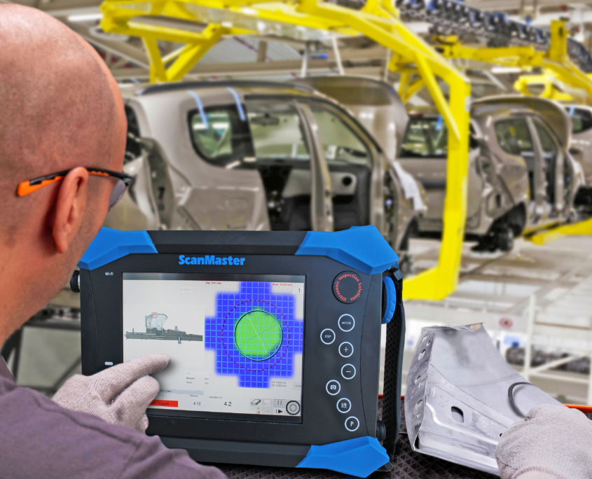 Schweißpunktprüfung - KARL DEUTSCH Zerstörungsfreie Werkstoffprüfung