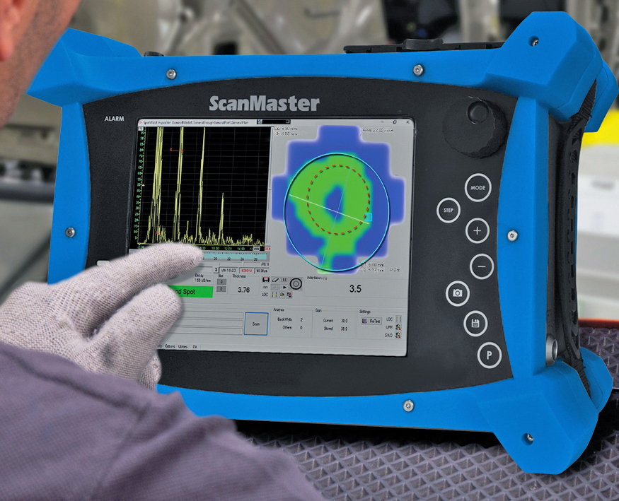 ScanMaster UT/x: Überzeugende Leistung bei der Schweißpunktprüfung mit ...
