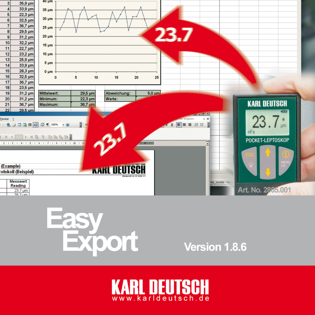 Download EASYEXPORT - KARL DEUTSCH Zerstörungsfreie Werkstoffprüfung